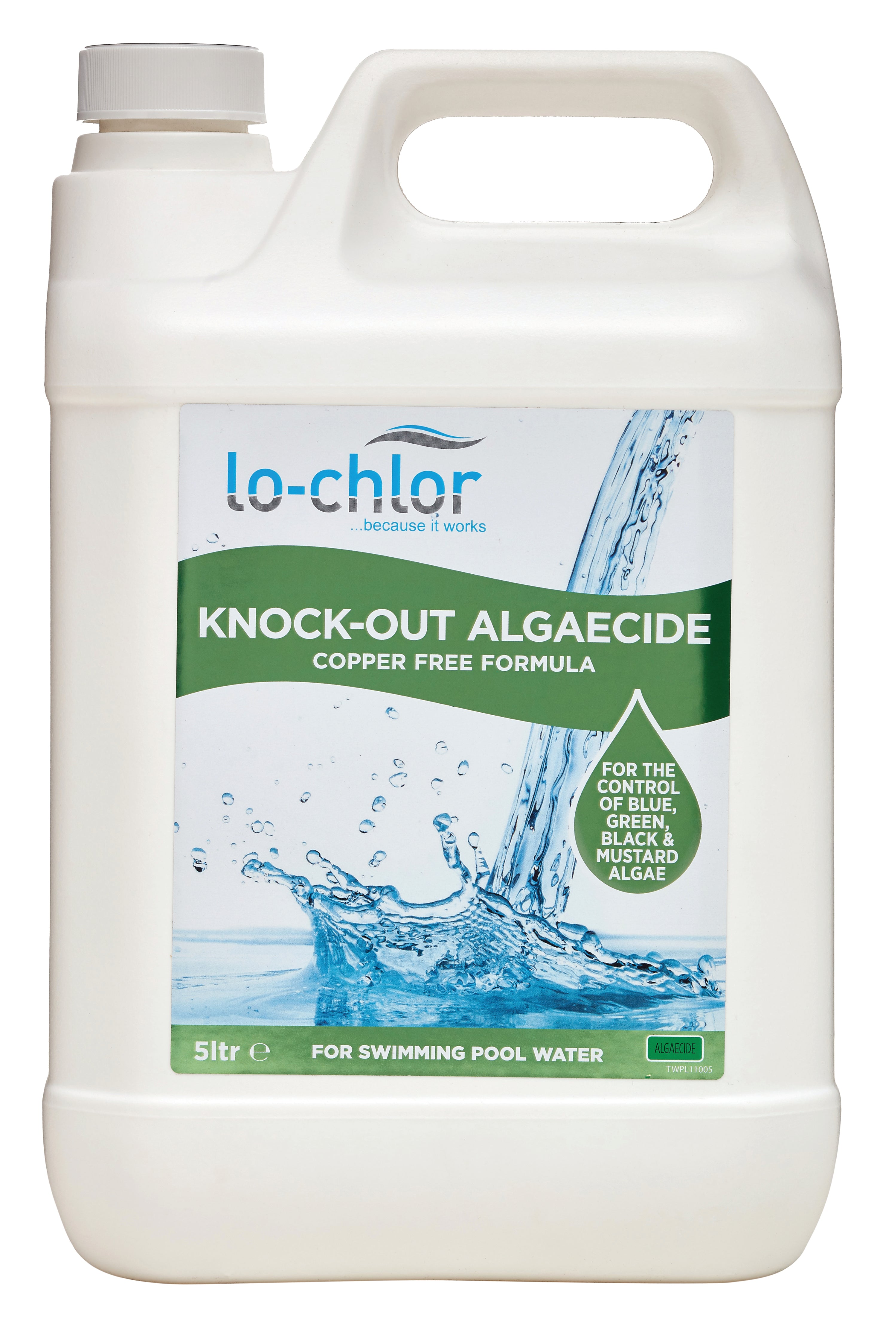 Lo-Chlor Knock Out Algaecide 5L – Empire Pool Supplies