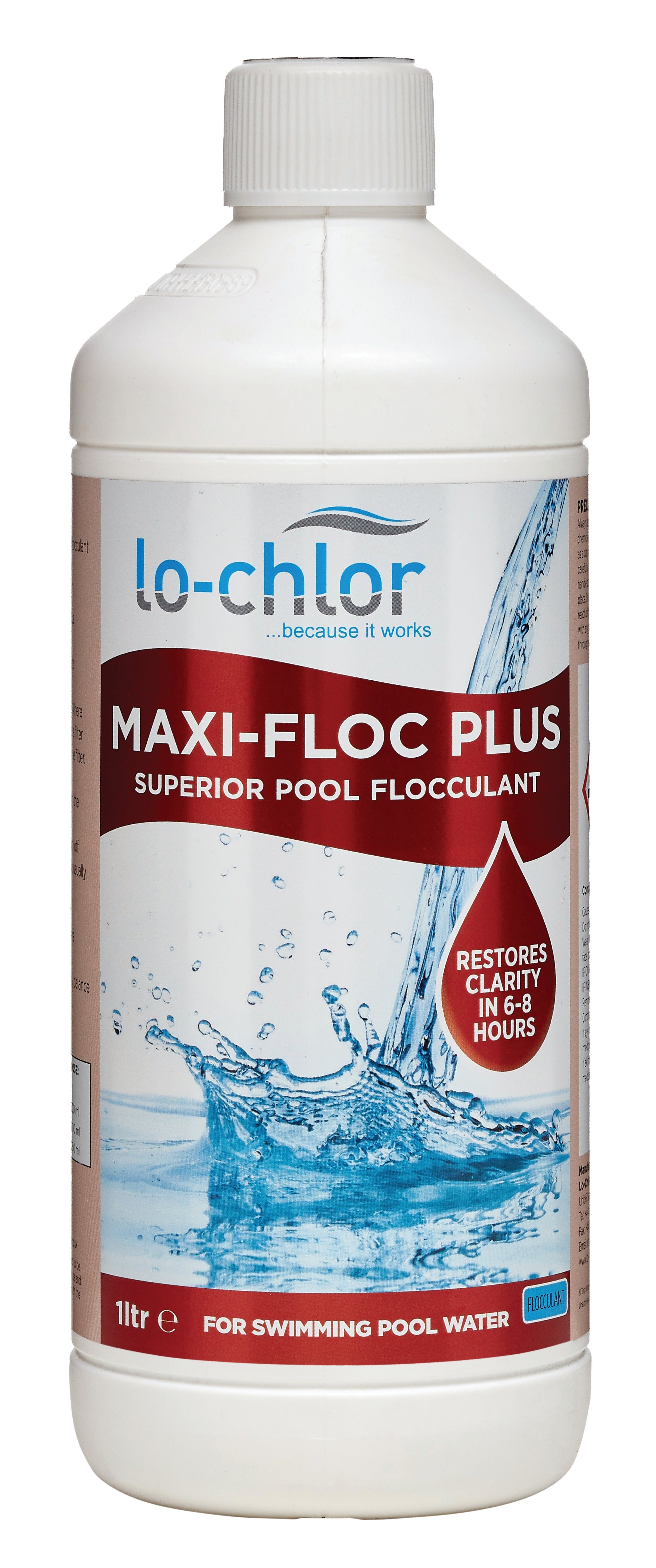 Lo-Chlor Maxi Floc Plus 1L – Empire Pool Supplies